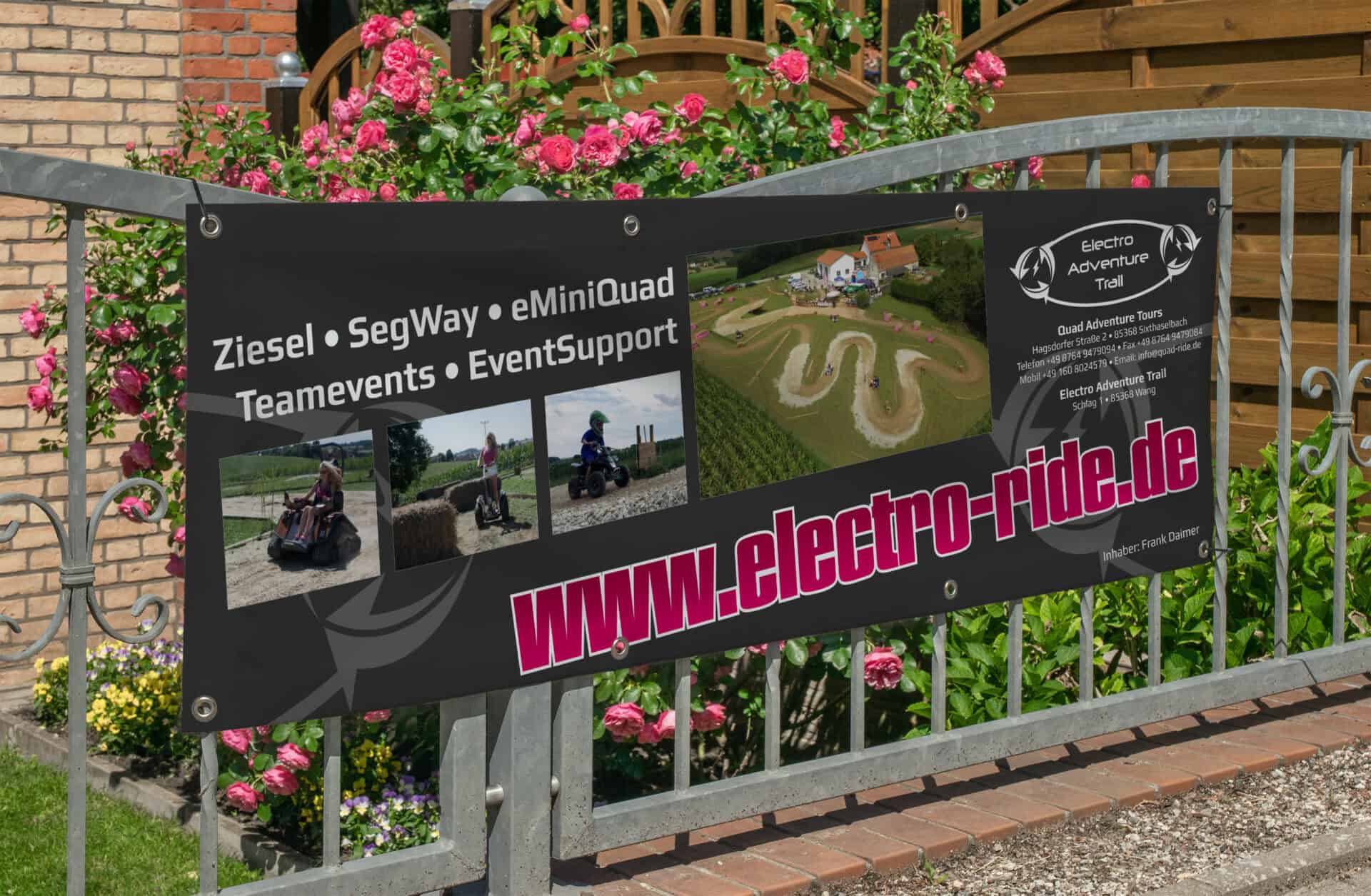 Werbebanner - Electro Adventure Trail | Neubig IT-Media