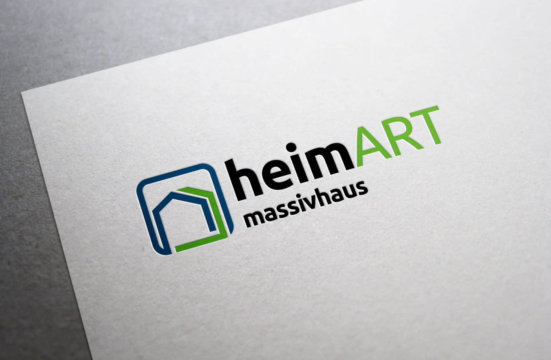 Logo - heimART Massivhaus GmbH & Co. KG | Neubig IT-Media